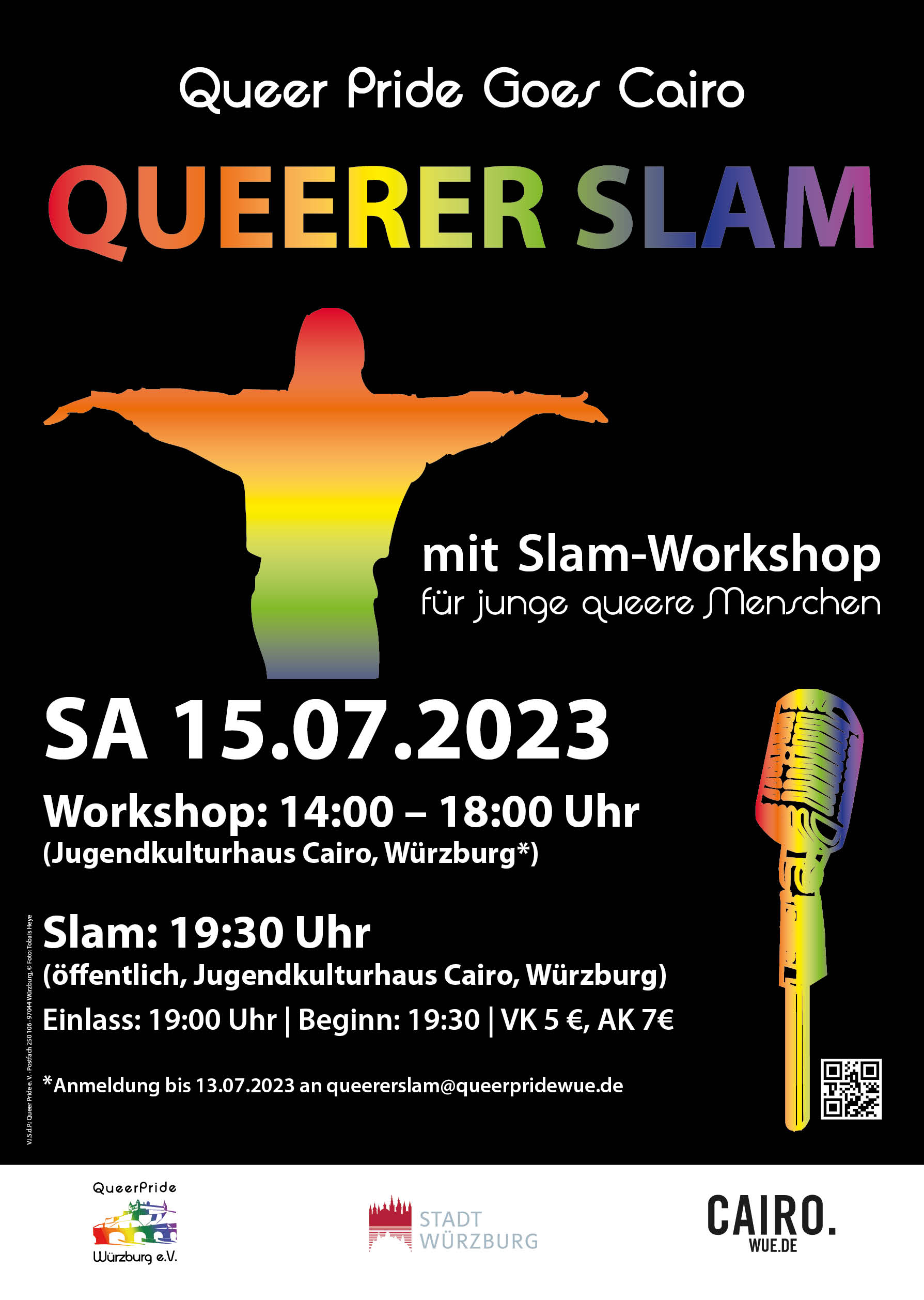 Queerer Slam 2023 – wufzentrum – Queeres Zentrum Würzburg